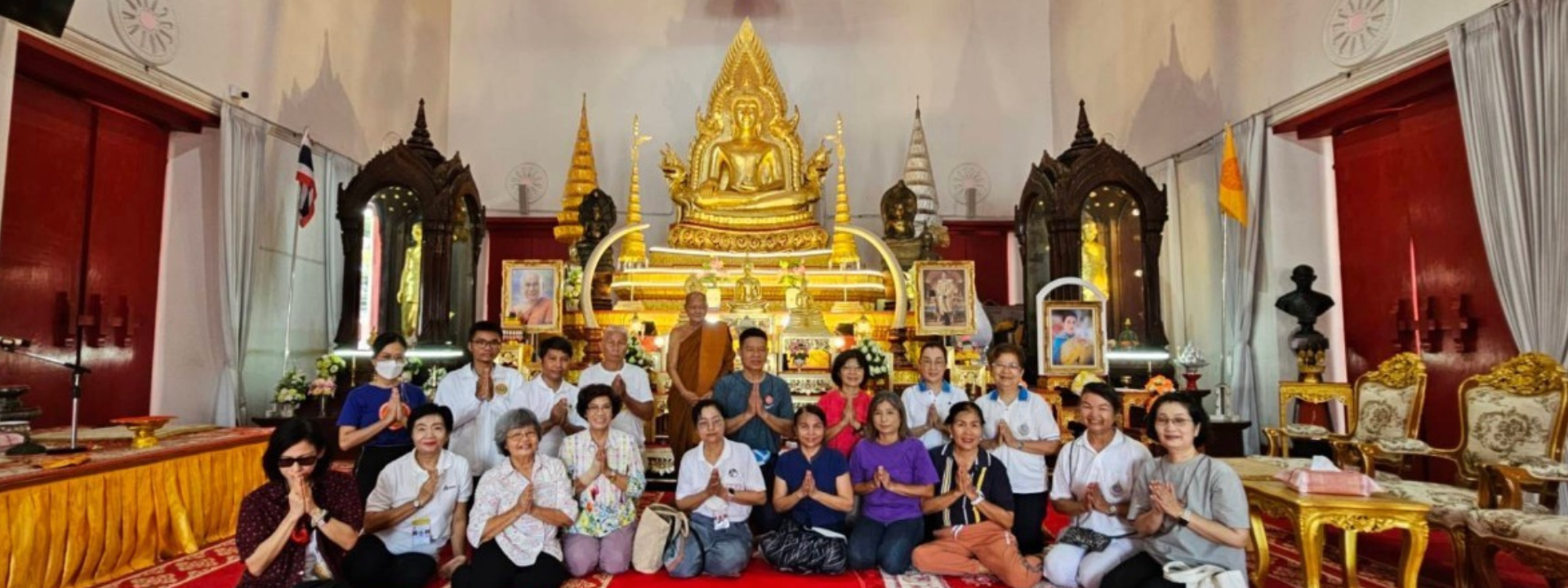 การส่งนักศึกษาครูสมาธิ รุ่น 48 ธุดงค์ สาขา 44 | สถาบันพลังจิตตานุภาพ